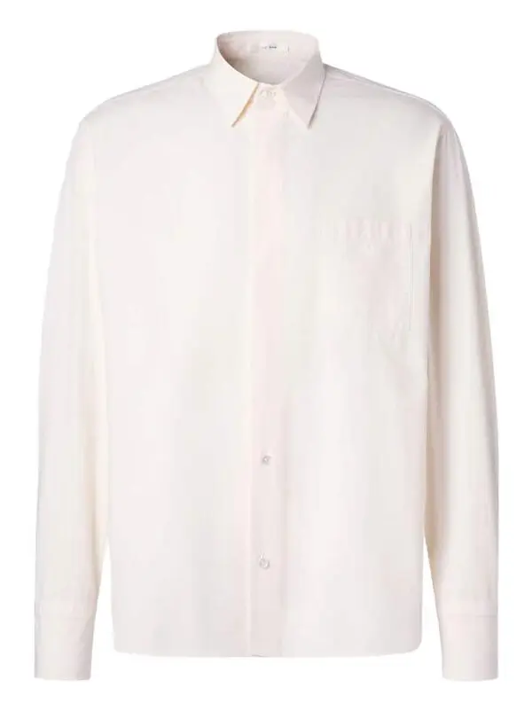 THE ROW Marek Cotton Shirt - White