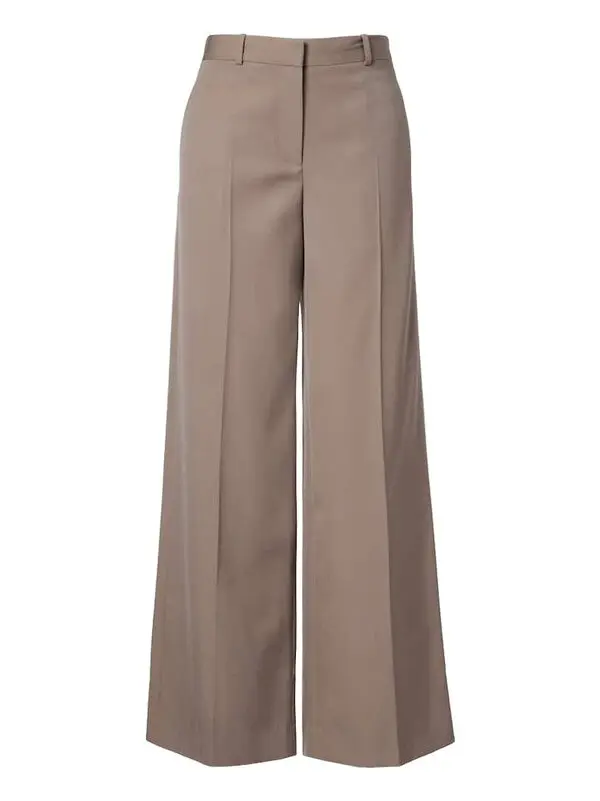 THE ROW Dender Wide-leg Pants - Grey