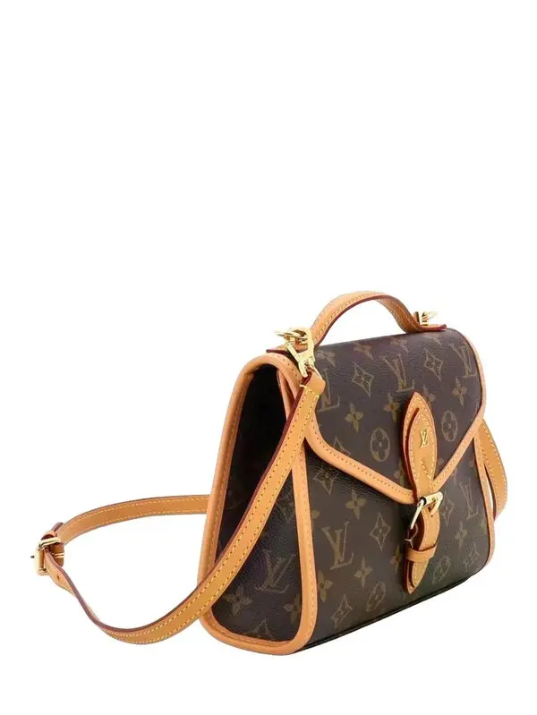 LOUIS VUITTON Ivy Handbag Monogram Canvas Satchel - Brown