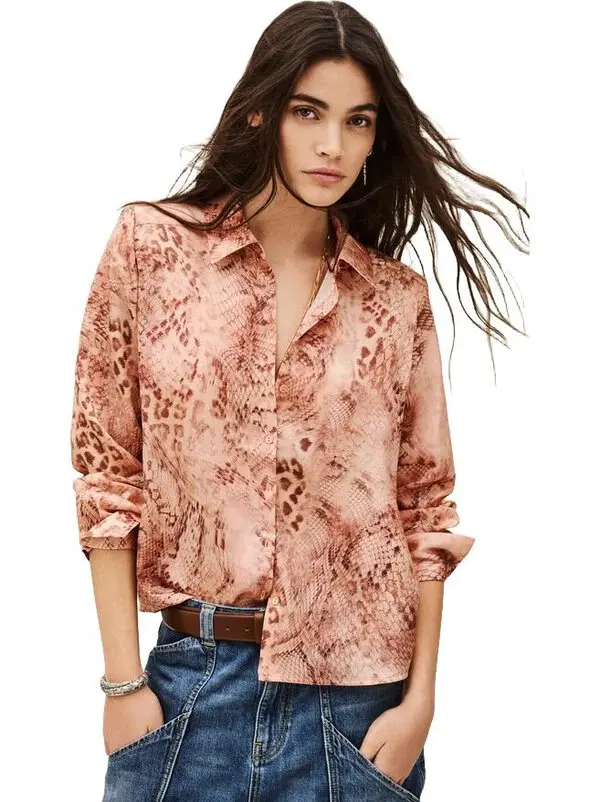 Ba&sh Cornelia Shirt - Pink