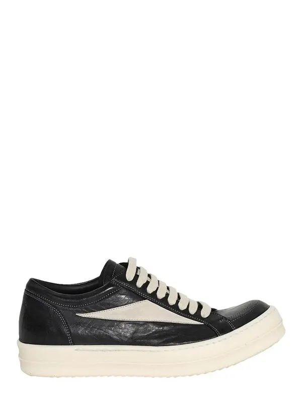 Rick Owens Wmns Vintage Sneaker Milk - Black