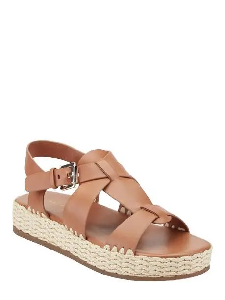 Marc Fisher Elissa Platform Sandal - Brown