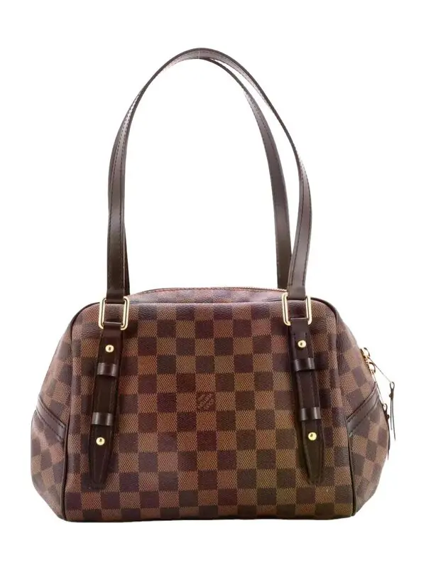 LOUIS VUITTON Rivington Satchel Damier Pm Shoulder Bag - Brown