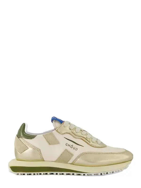 GHOUD VENICE Rush Panelled Lace-up Sneakers - Neutrals