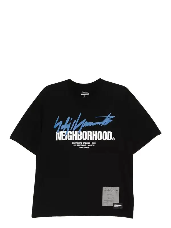 Yohji Yamamoto Nh Short-sleeve T-shirt - Black