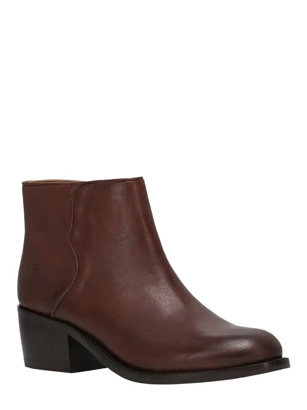 THE FRYE COMPANY Carson 2 Piping Bootie - Saddle