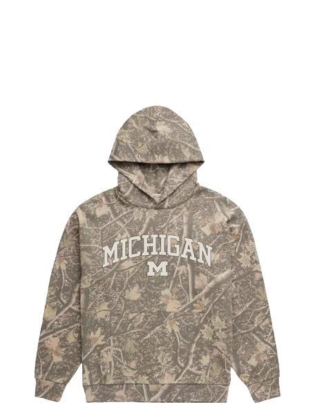 USCAPE APPAREL Michigan Wolverines Camouflage Fleece Hoodie - Camo