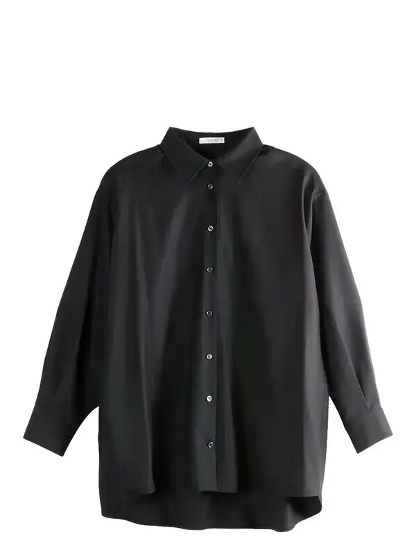 THE ROW Button Shirt - Black