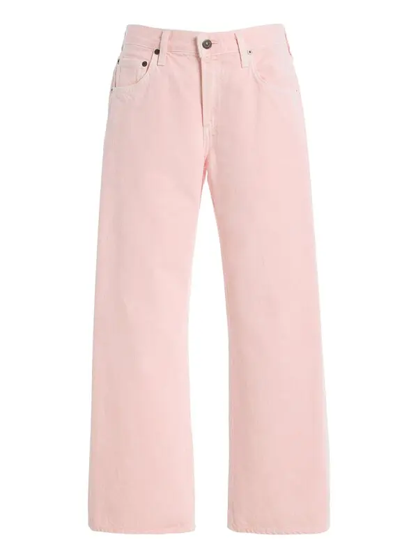 Citizens Of Humanity Faye Vintage Straight-leg Jeans - Pink