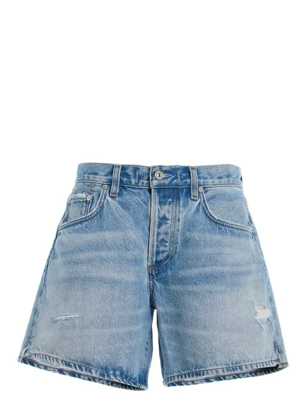 Citizens Of Humanity Billie Relaxed Denim Shorts - Light Wash