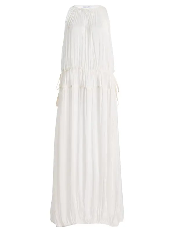 Bondi Born Cremona Balloon Hem Dress - White