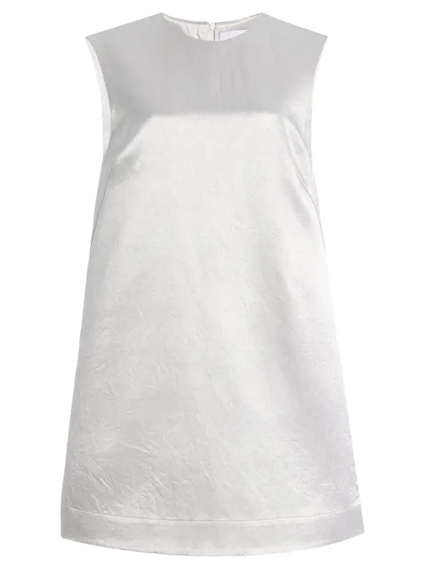 Bondi Born Kobe Mini Shift Dress - Silver