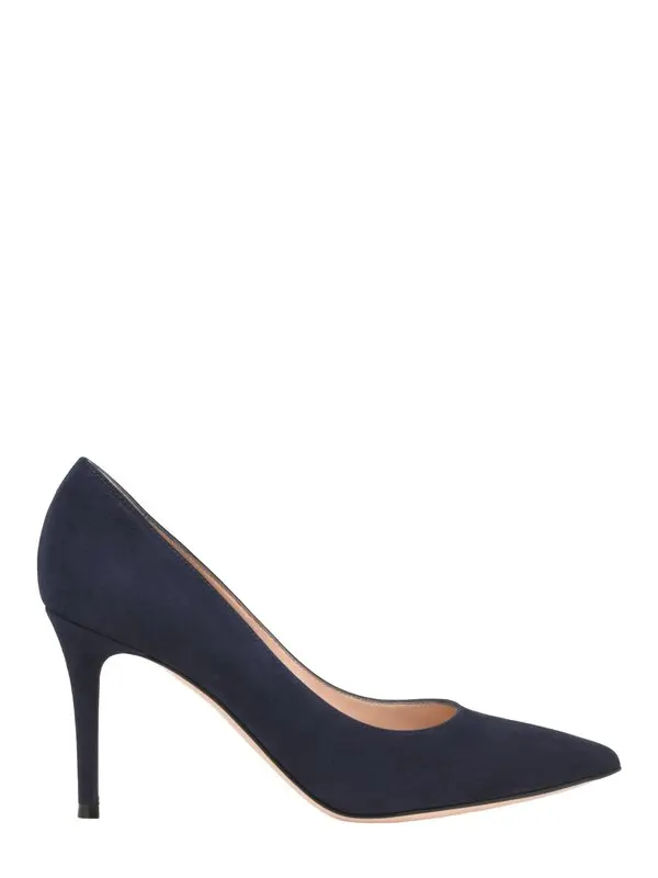 GIANVITO ROSSI Suede Pumps - Blue