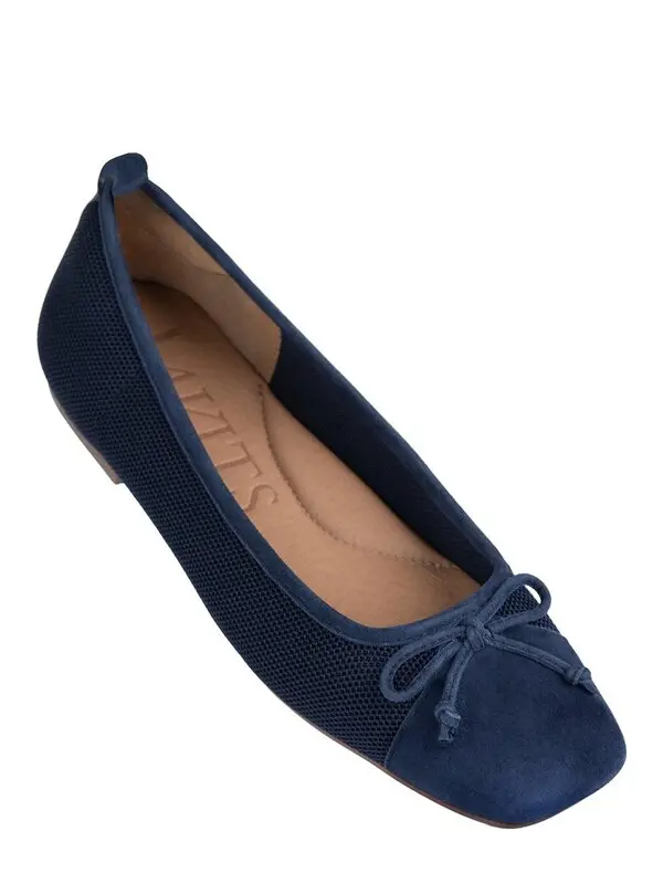 Eric Javits Parris Ballet Flat - Navy