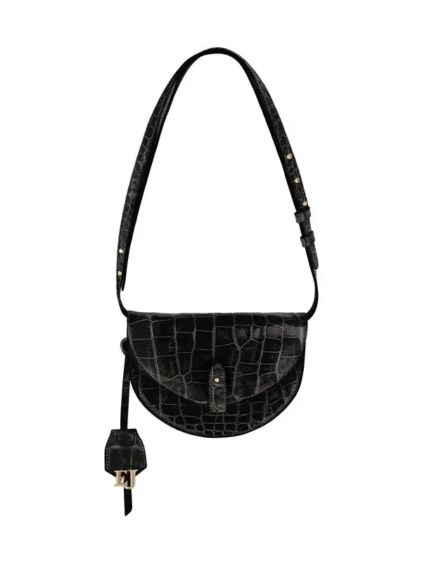 Eric Javits Querida Crossbody Bag - Black