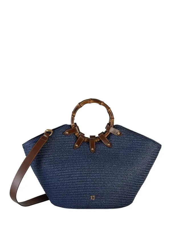 Eric Javits Squishee Tote - Navy
