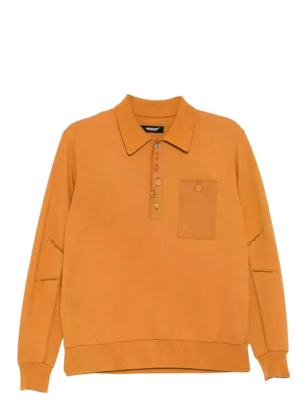 UNDERCOVERISM Cotton Polo Shirt - Orange