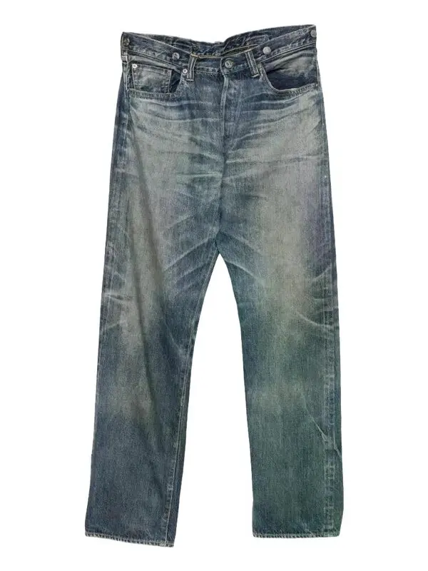 SAINT MXXXXXX Cotton Jeans - Blue