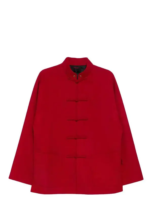 TEAM WANG DESIGN X Jdb Mandarin-collar Jacket - Red