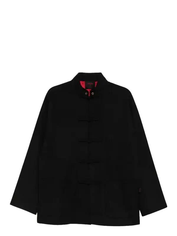 TEAM WANG DESIGN X Jdb Mandarin-collar Jacket - Black