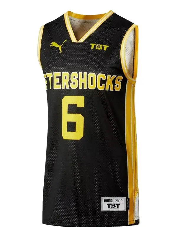 PUMA Tbt Hoops Wichita State Shockers V-neck Jersey - Black
