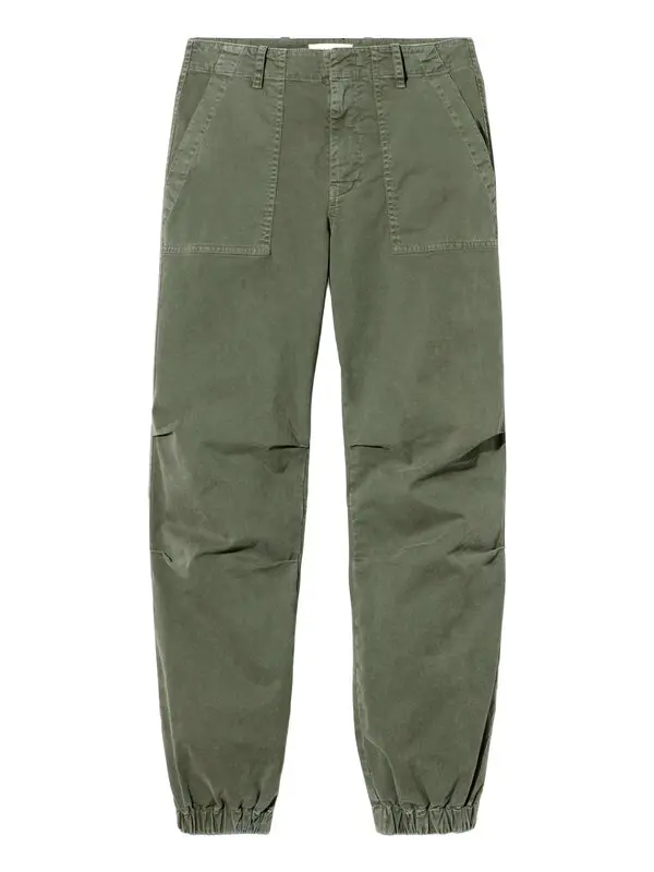 NILI LOTAN Utility Cotton Pant - Vintage Washed - Thyme