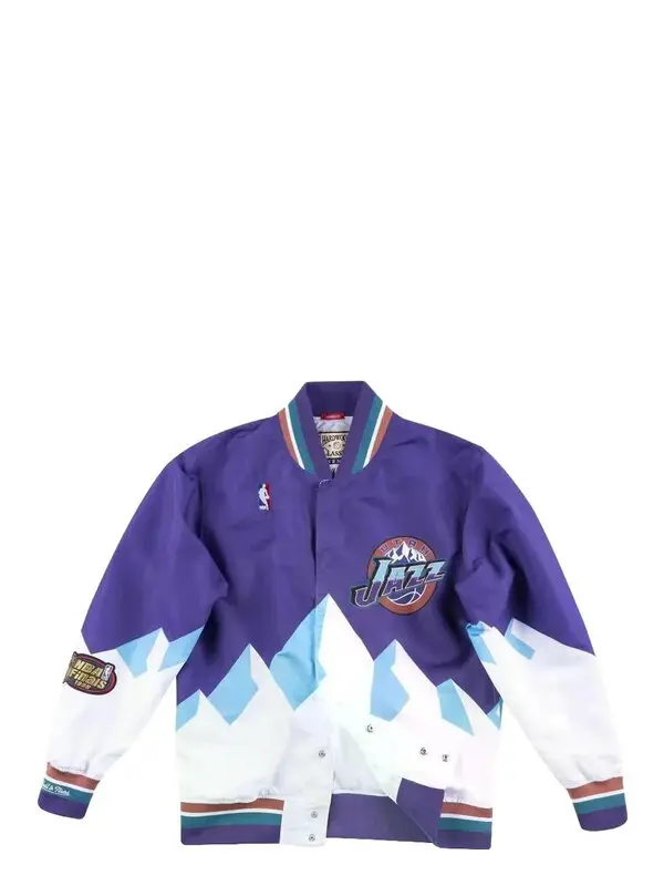 Mitchell & Ness Utah Jazz Anniversary Jacket - Purple