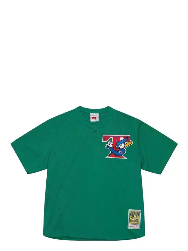 Mitchell & Ness 2003 St. Patrick’s Day Toronto Blue Jays Polo Shirt - Green