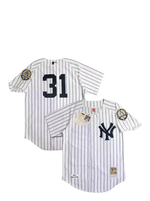 Mitchell & Ness 013 New York Yankees Short-sleeve Vest - White