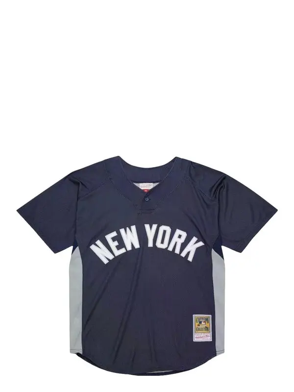 Mitchell & Ness 2009 New York Yankees Number Detail Top - Blue
