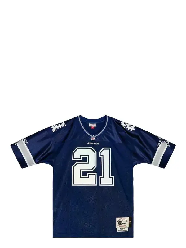Mitchell & Ness X Nfl 1996 Dallas Cowboys Deion Sanders Jersey - Blue