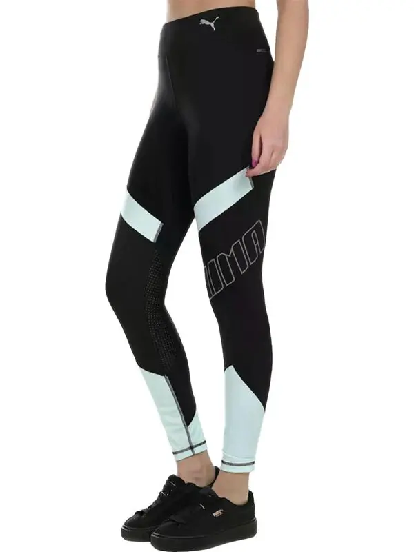 PUMA Elastic-waist Leggings - Black