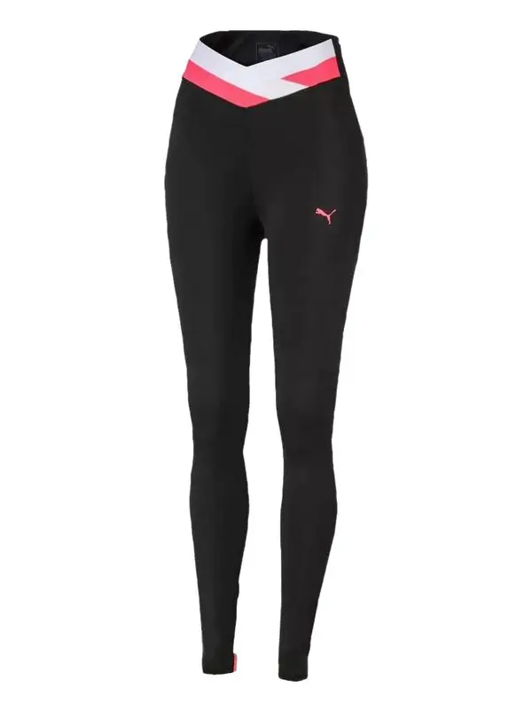 PUMA Hit Feel/8 Tights Logo-detail Leggings - Black