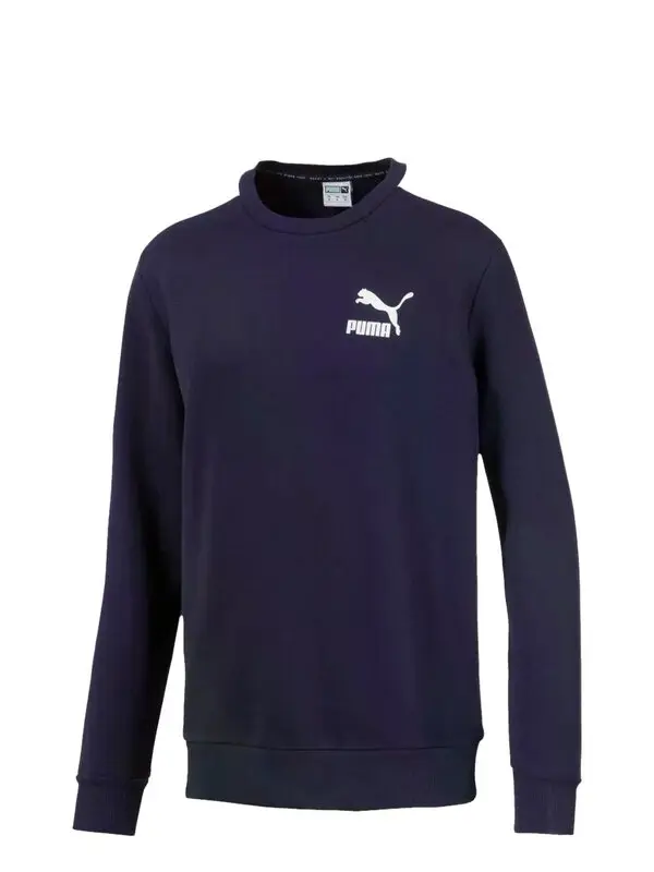 PUMA Logo-detail Sweatshirt - Blue