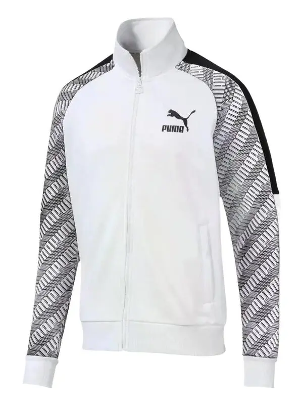 PUMA T7 Zip-up Track Jacket - White