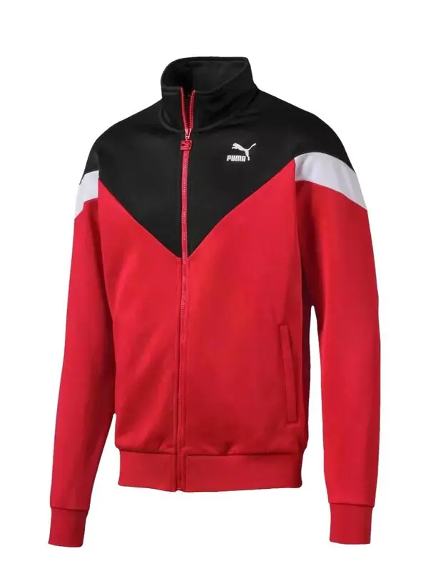 PUMA Zip-fastening Sweatshirt - Red