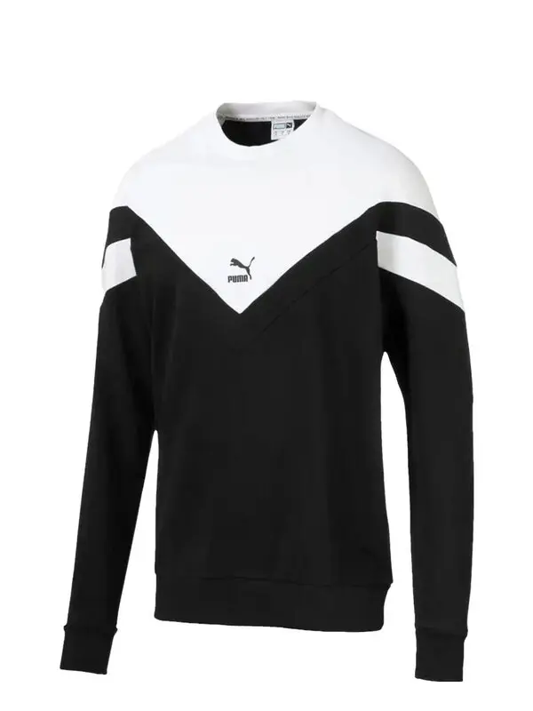 PUMA Crew-neck Sweatshirt - Black