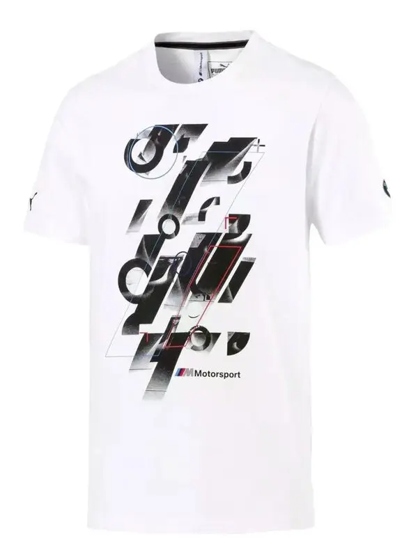PUMA Bmw Motorsport Graphic-print T-shirt - White