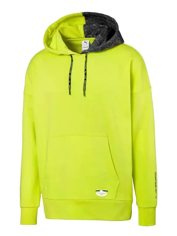 PUMA Drawstring Hoodie - Yellow