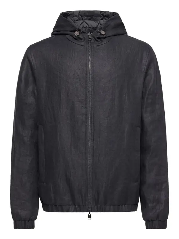 Moncler Duguay Reversible Hooded Jacket - Blue