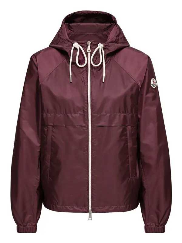 Moncler Coquelicot Hooded Jacket - Red