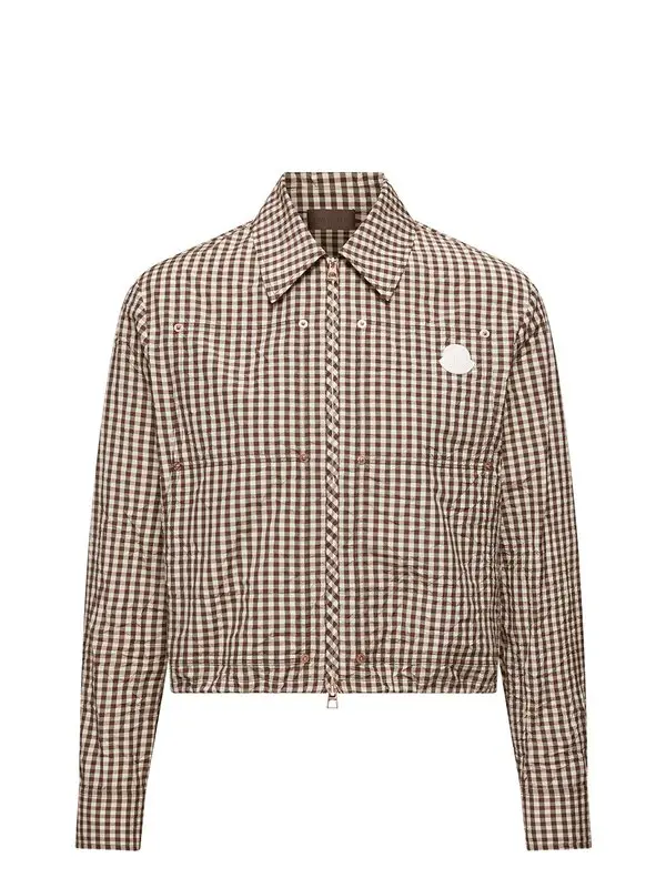 Moncler Vichy Cotton Blend Shirt - Multicolor