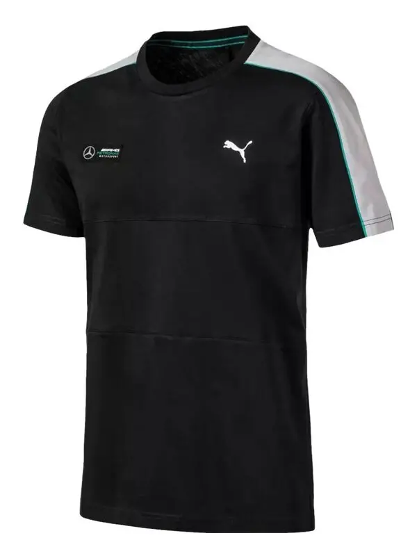 PUMA X Mercedes Mapm T7 Panelled T-shirt - Black