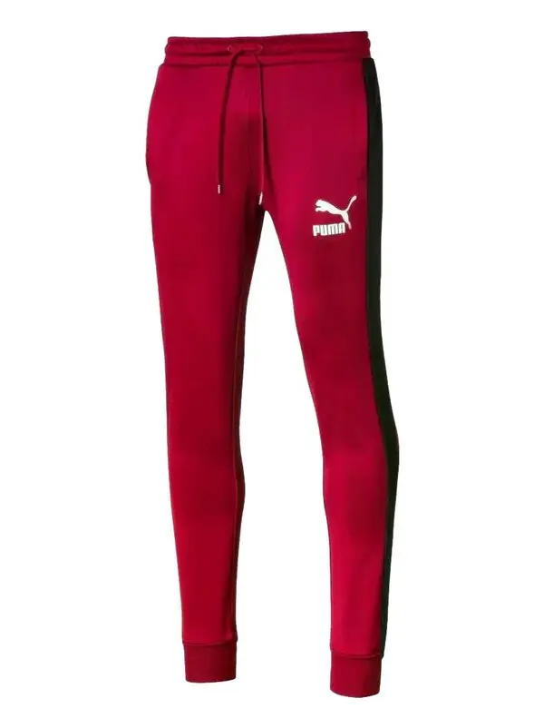 PUMA Cuff Track Pants - Red