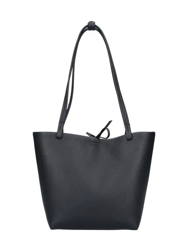 THE ROW Park Medium Tote Bag - Black