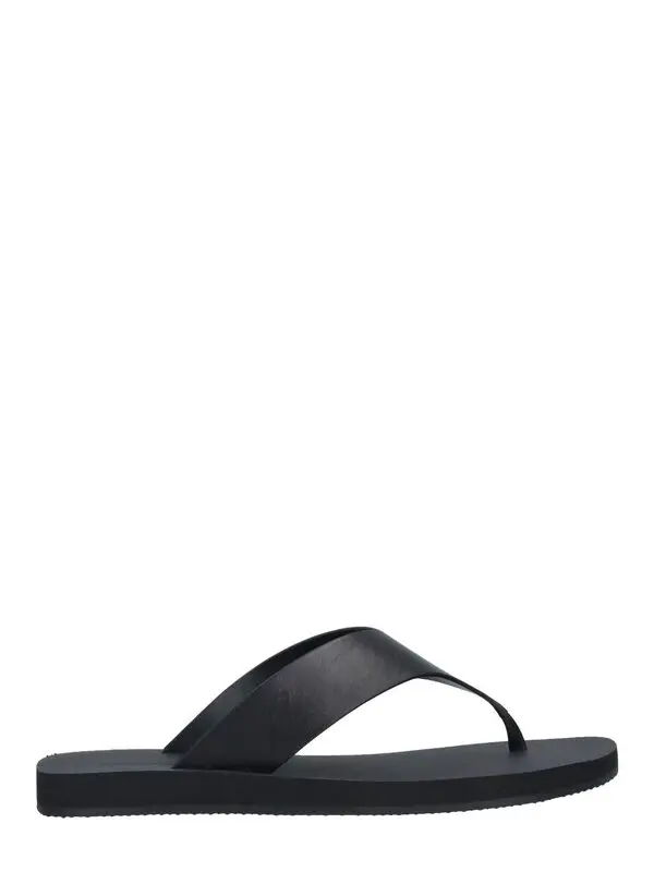 THE ROW Ginza Sandals - Black