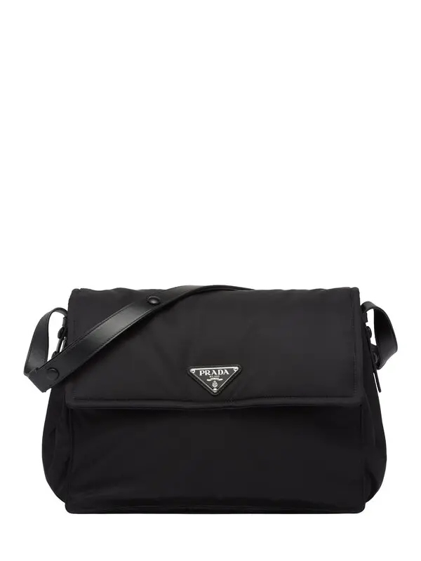 Prada Re-nylon Shoulder Bag - Black