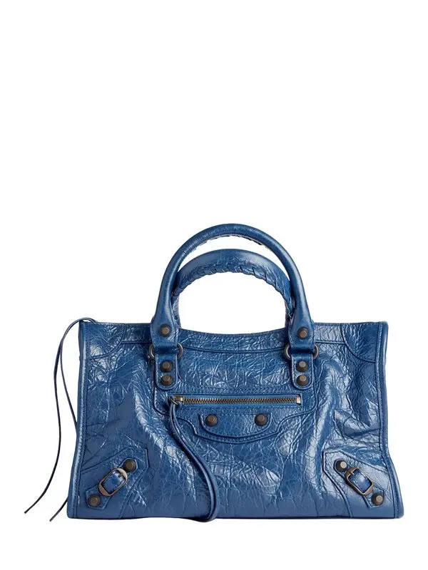 Balenciaga Small Le City Top-handle Bag - Blue
