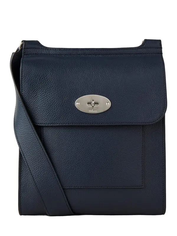 Mulberry Leather Antony Messenger Bag - Blue