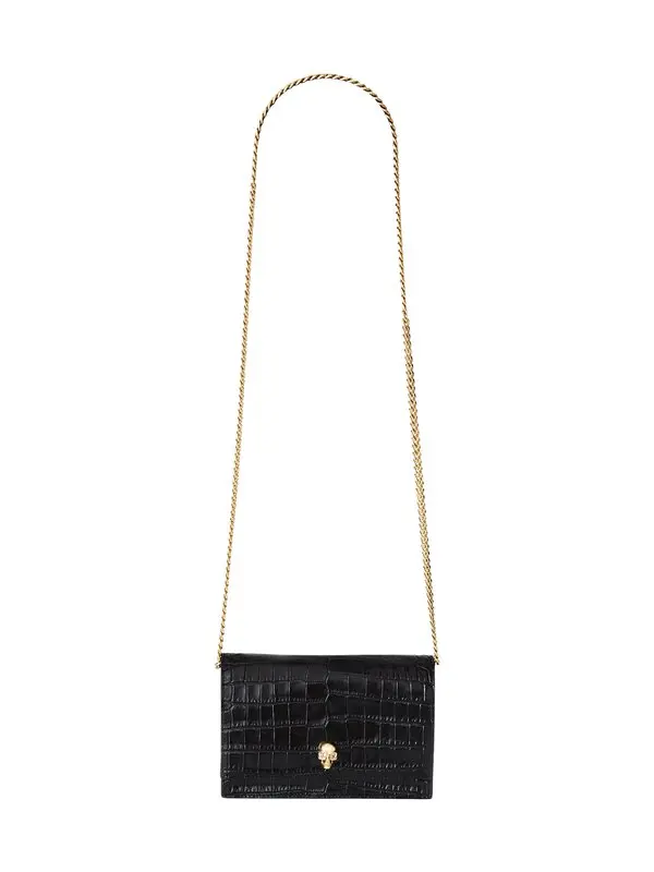 Alexander McQueen Leather Cross-body Bag - Black